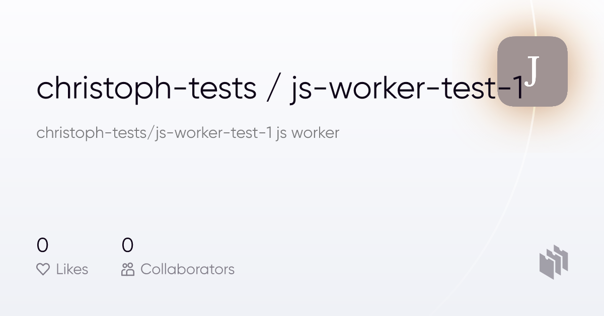 Christoph Testsjs Worker Test 1 Christoph Testsjs Worker Test 1 Js Worker