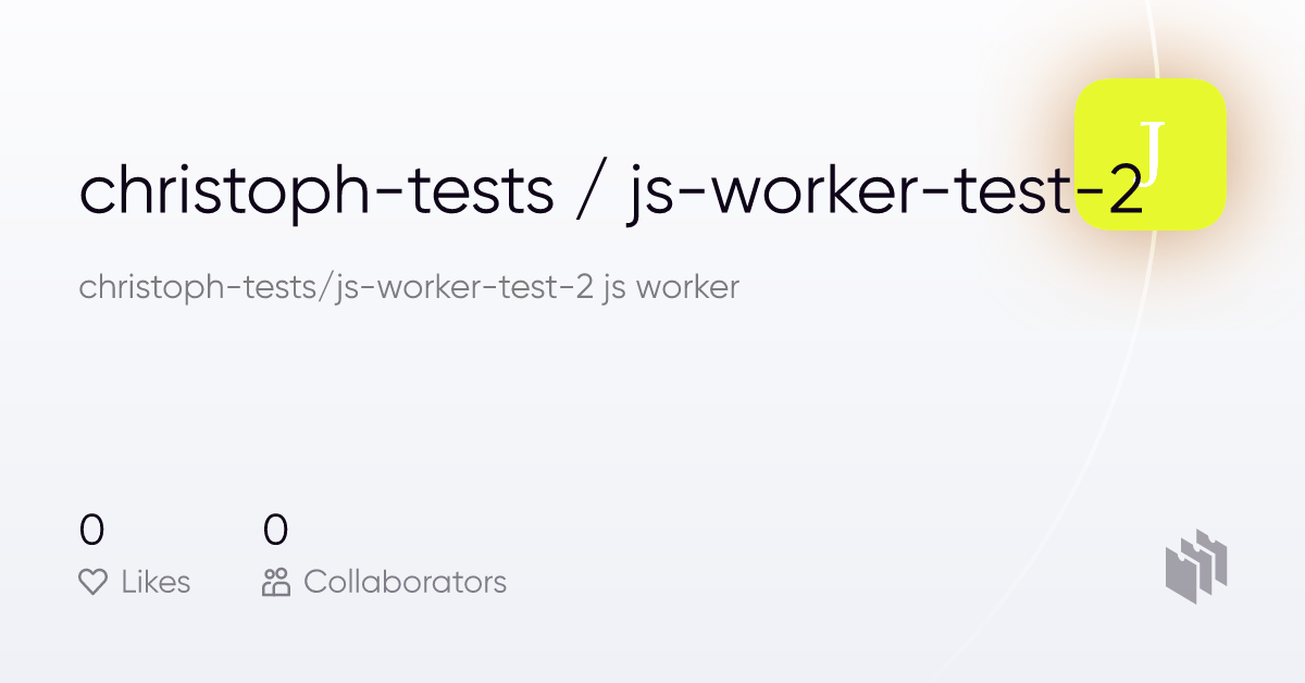 Christoph Testsjs Worker Test 2 Christoph Testsjs Worker Test 2 Js Worker