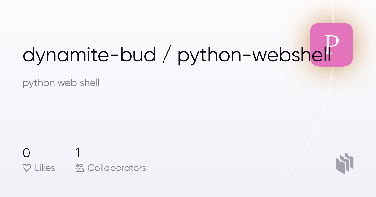 Collaborators · dynamite-bud/python-webshell