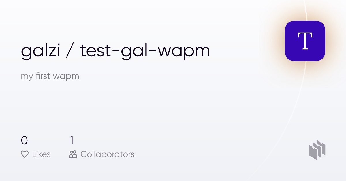 galzi/test-gal-wapm: my first wapm