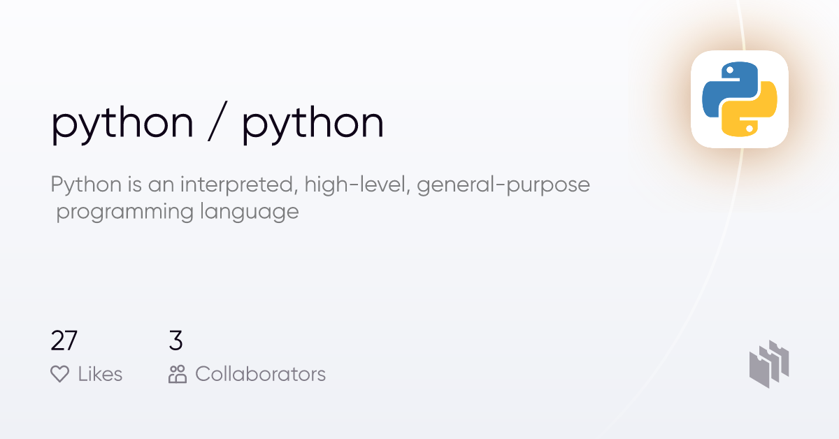 Pythonpython Python Is An Interpreted High Level General Purpose Programming Language