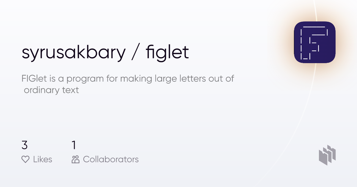 syrusakbary/figlet: FIGlet is a program for making large letters out of ...